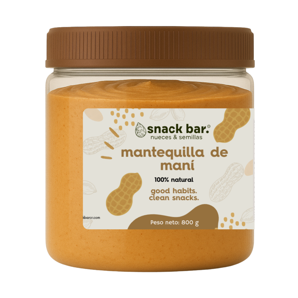 Mantequilla de Maní 800 gramos - SNACK BAR